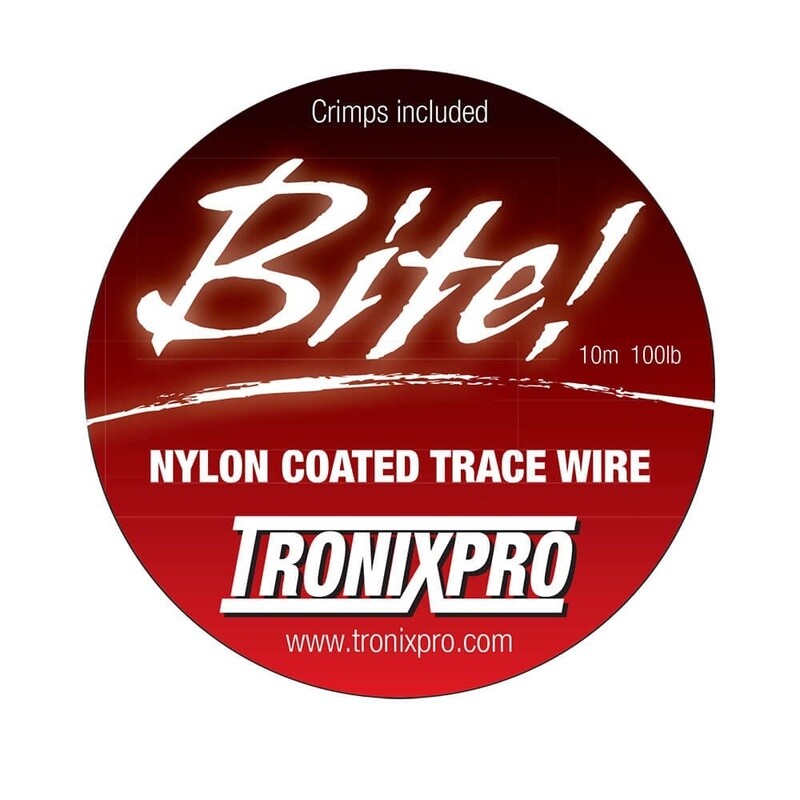 Wire Trace Line W/Crimps | 50lb 10m |20 Crimps