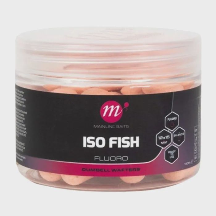 Mainline ISO Fish Fluro Dumbell Wafter 12x15mm