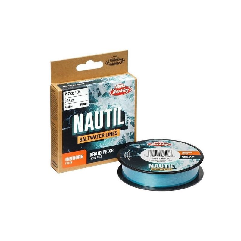 Berkley Nautil Inshore Braid 150m 6lb 2.7kg 0.06mm