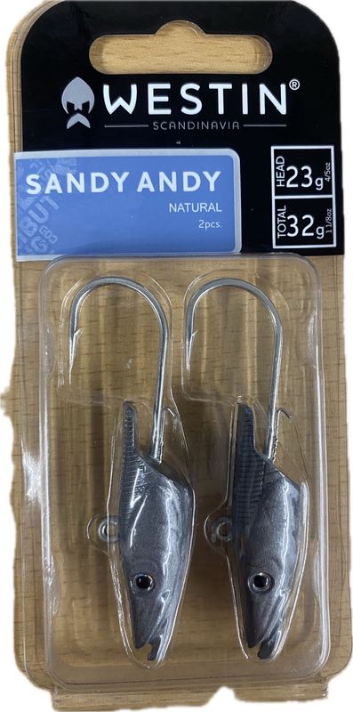 Westin Sandy Andy Natural Head 23G Head (32g Total)