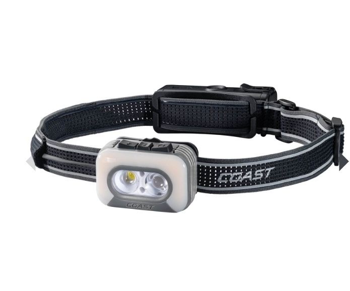 COAST RL35R Rechargeable 1100 Lumen Head Torch with voice control