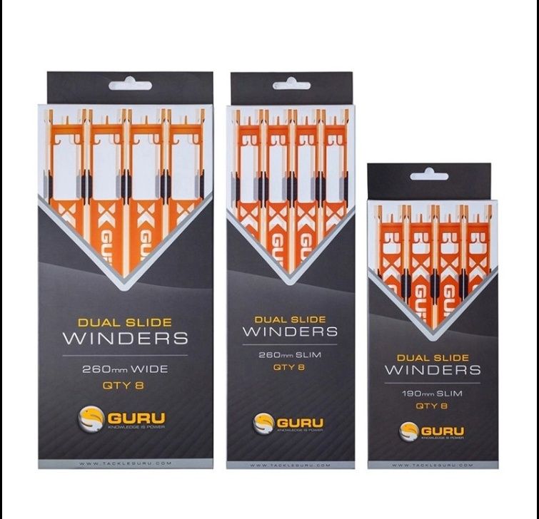 Guru Dual Slider Winders 8pcs