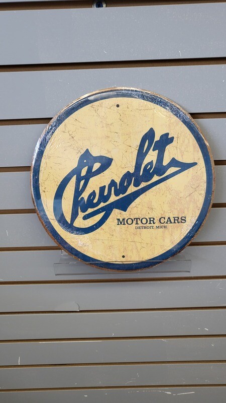Tin Sign - Chevrolet - Vintage