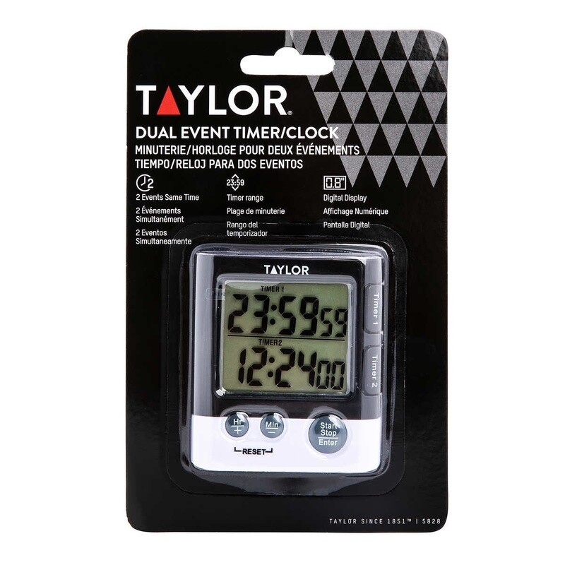 Taylor Dual Event Timer Clock