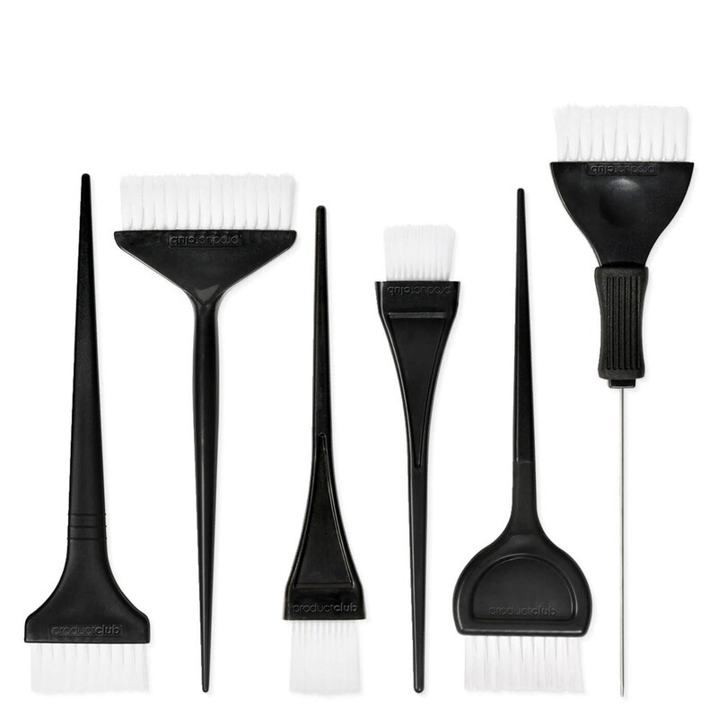Feather Bristle Brush Set - 6 ct. assorted brushes