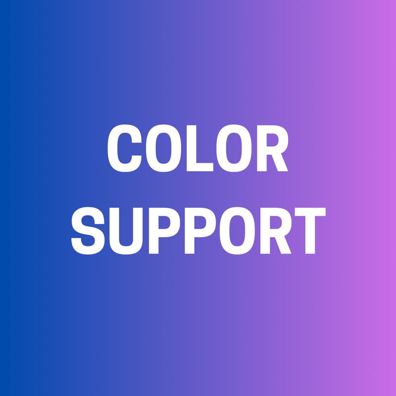 Color Support