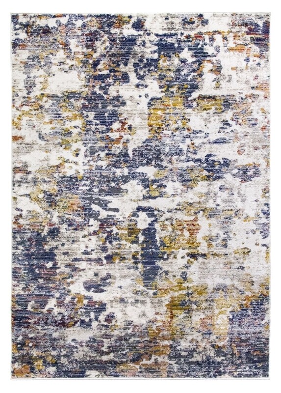 Boho Twilight Multicoloured Abstract Rug - Elevate Your Space