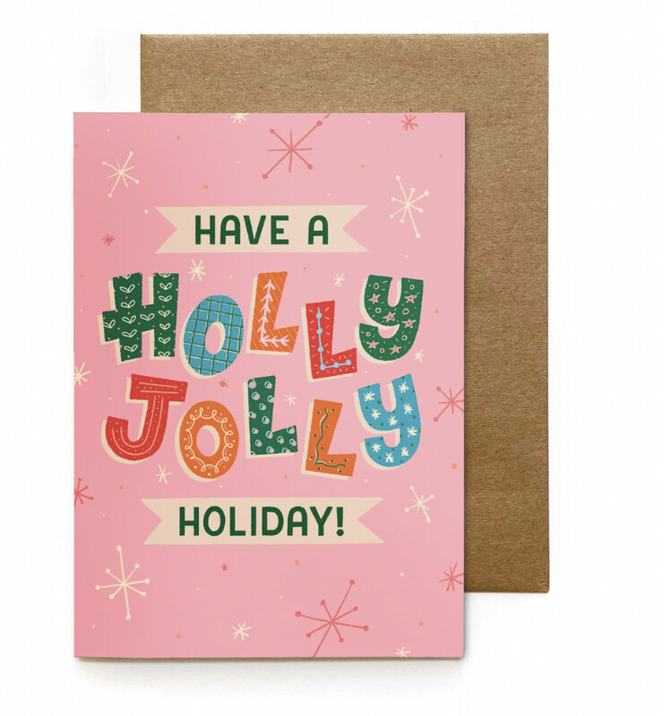 Holly Jolly Holiday Card