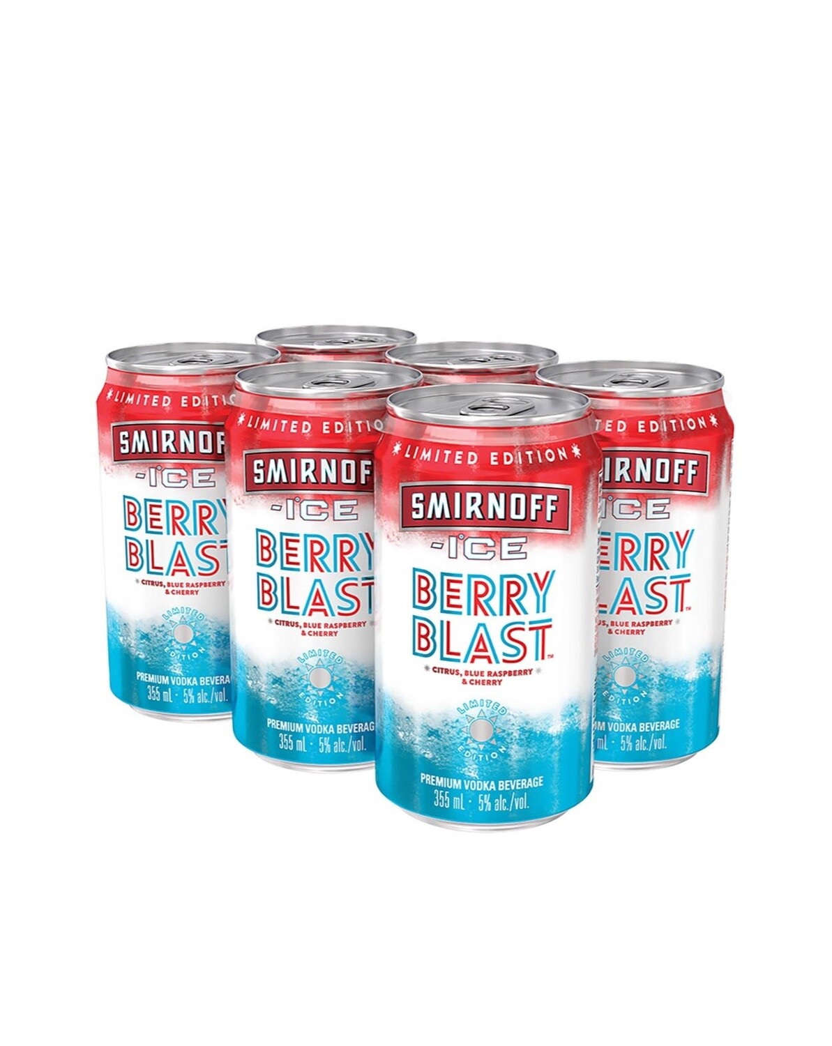 SMIRNOFF ICE BERRY BLAST 6*355ml