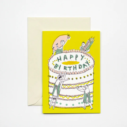 GC Massive Cake Greetings Card