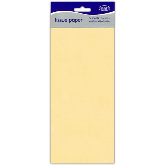TI Ivory Tissue Paper 5 Pack