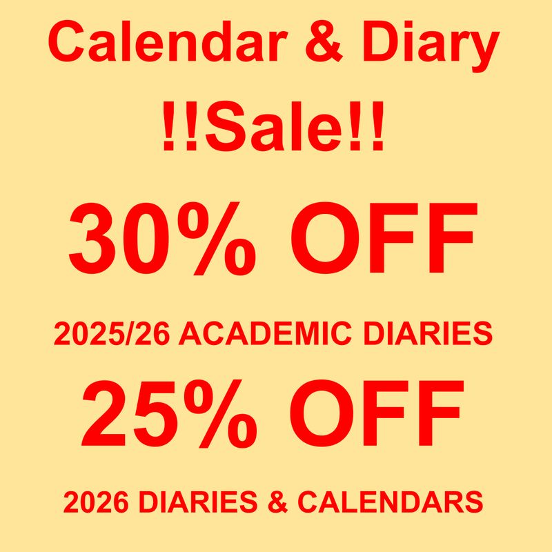 SALE!!! 2026 Diaries & Calendars SALE!!!
