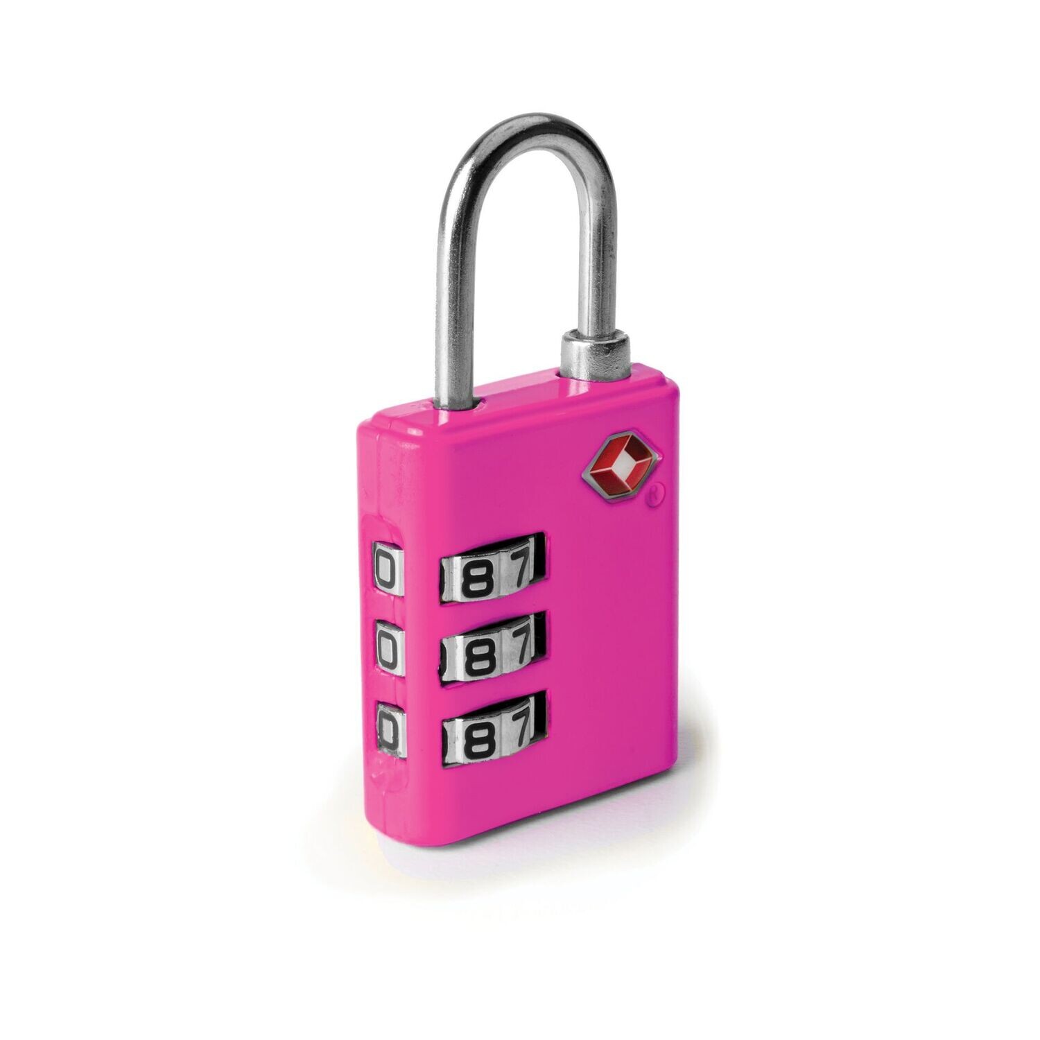 TSA Accepted Luggage Lock/Pink