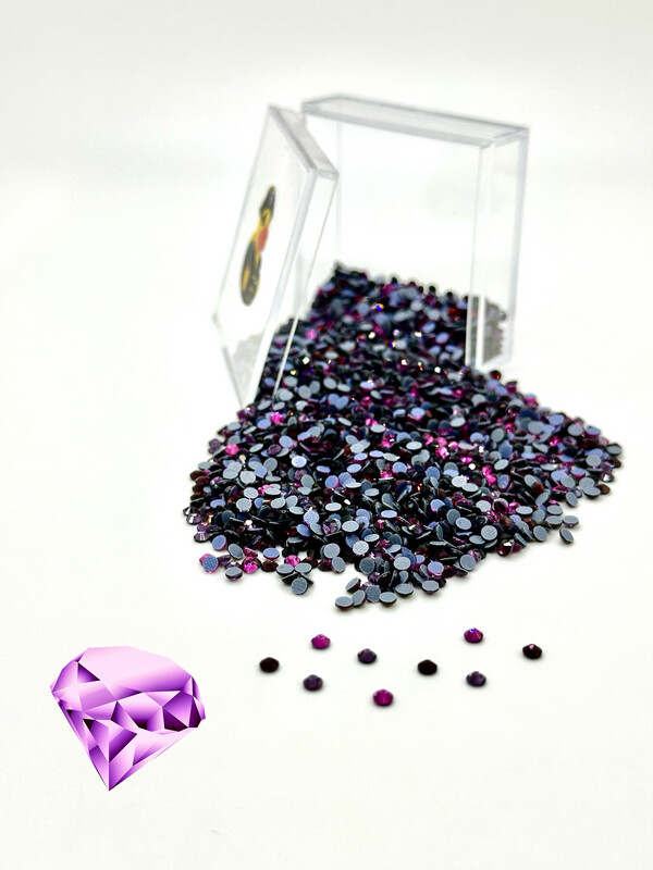 Purple Passion Mix Hotfix Rhinestones