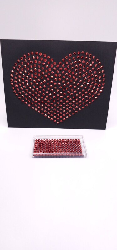 Red Chrome Hotfix Rhinestones