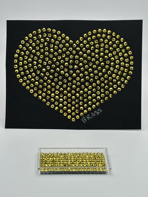 Fuchsia Chrome Hotfix Rhinestones