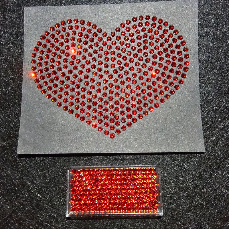 ICY Candy Apple Hotfix Rhinestones