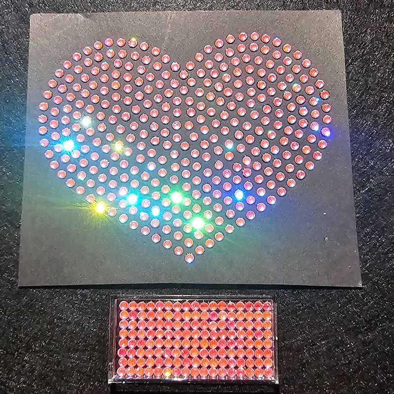 NEON Bubble Gum AB Hotfix Rhinestones