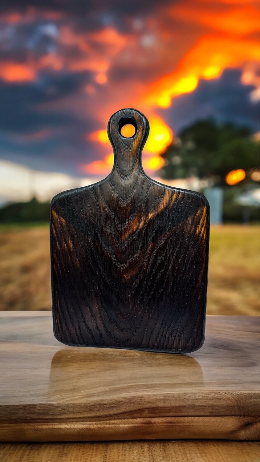 Burnt White Oak Charcuterie Board