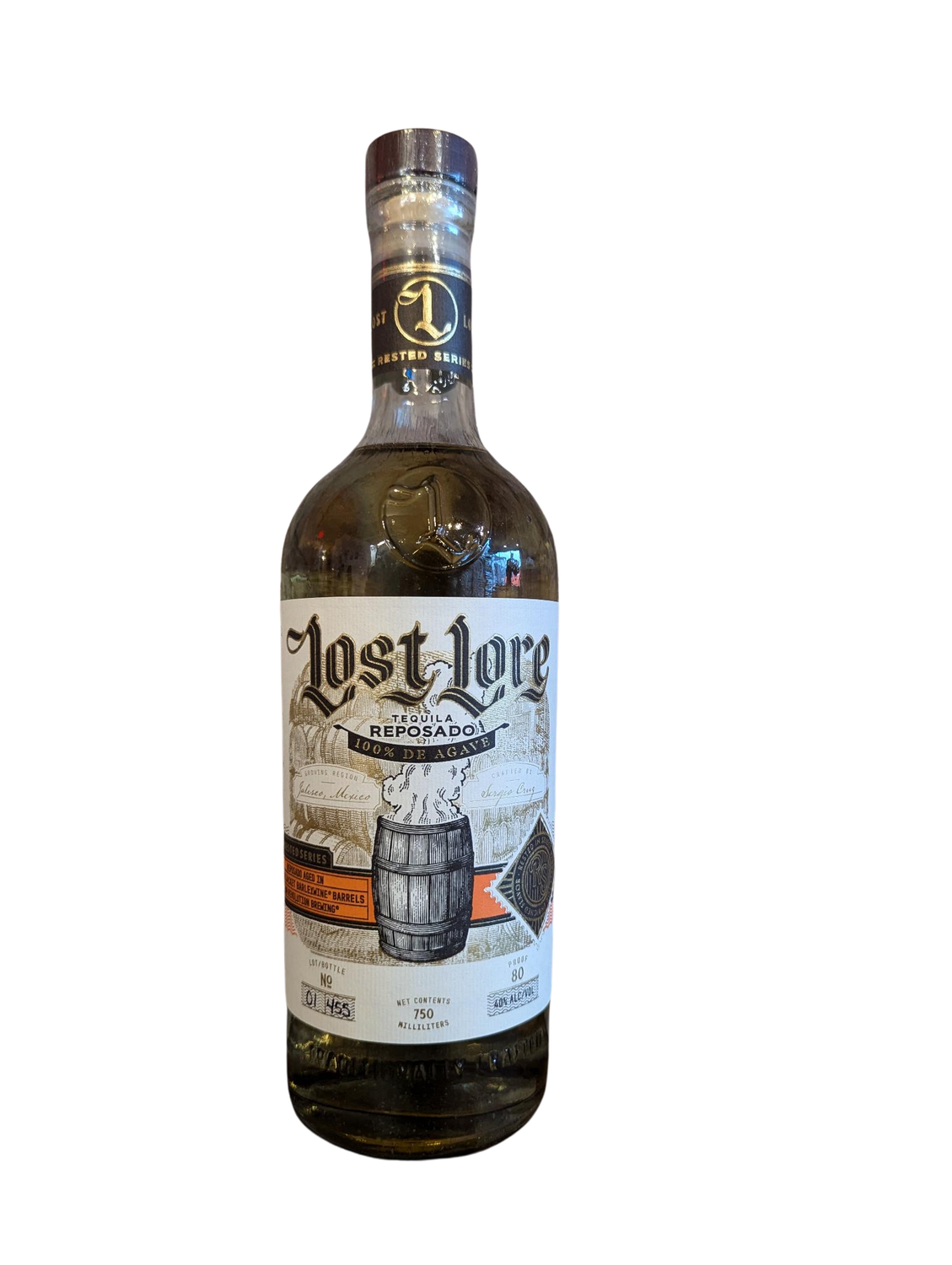 Lost Lore Rested Series: Reposado Tequila aged in Revolution Straight ...