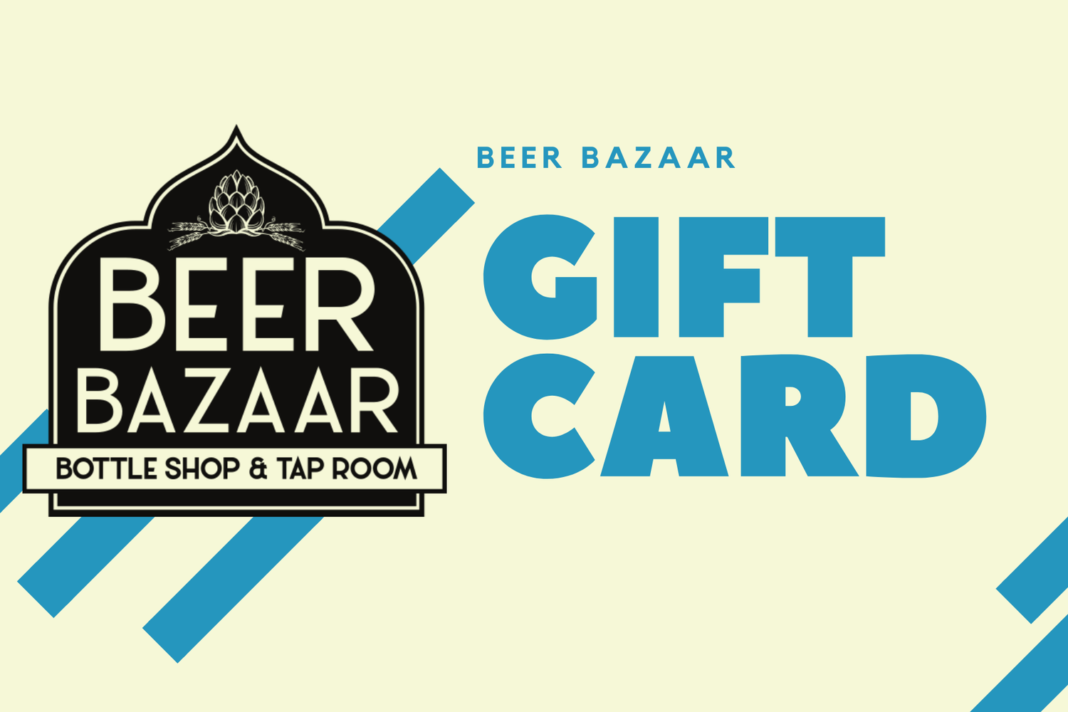 Gift card - Online Shop | Beer Bazaar - Grayslake Craft Beer Shop & Taproom