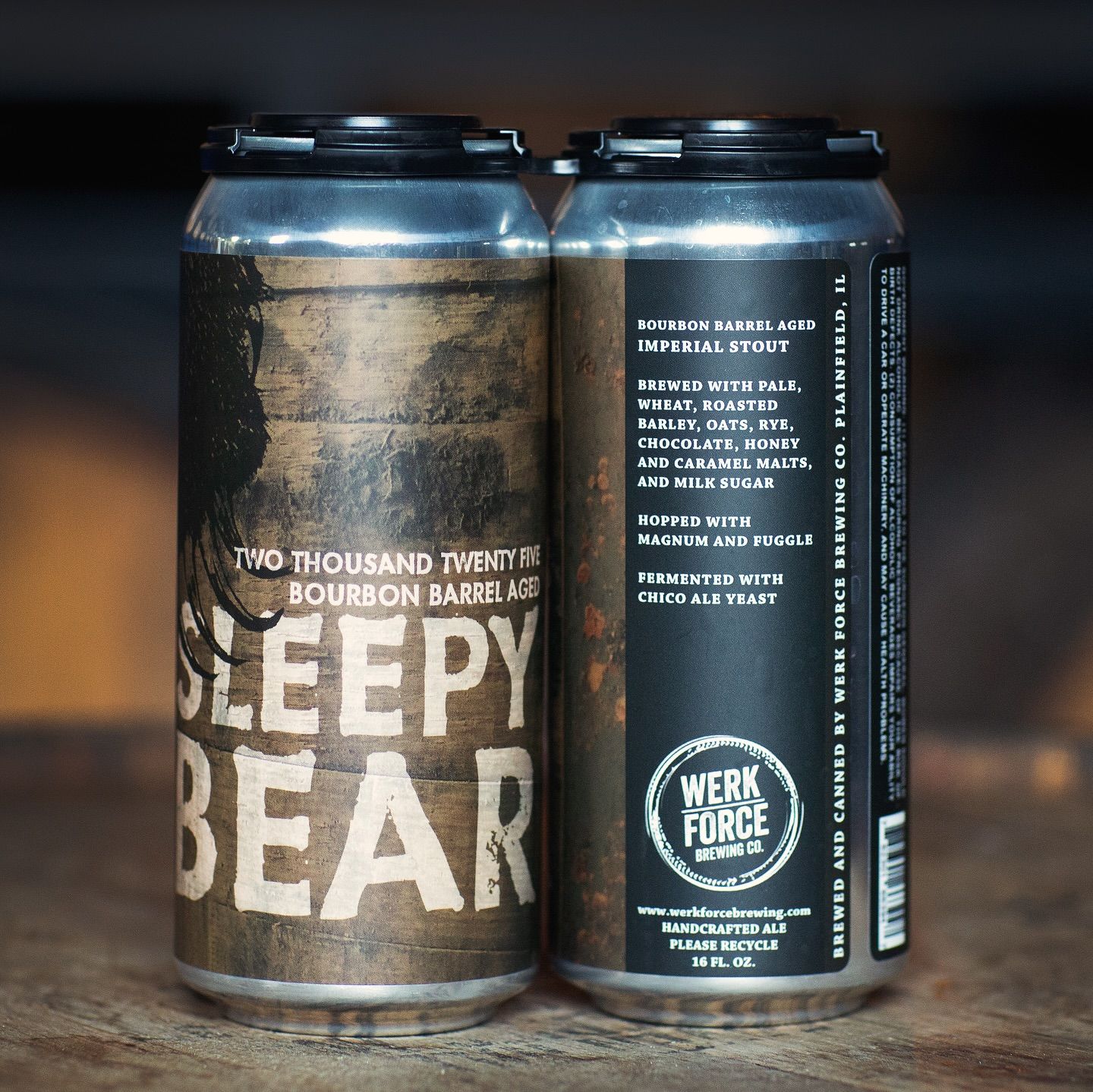 Werk Force 2025 Barrel Aged Sleepy Bear Stout - Product - The Beer Bazaar