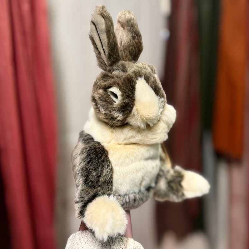 Baby Dutch Rabbit Hand Puppet