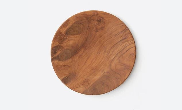 Teak Plates Round Large