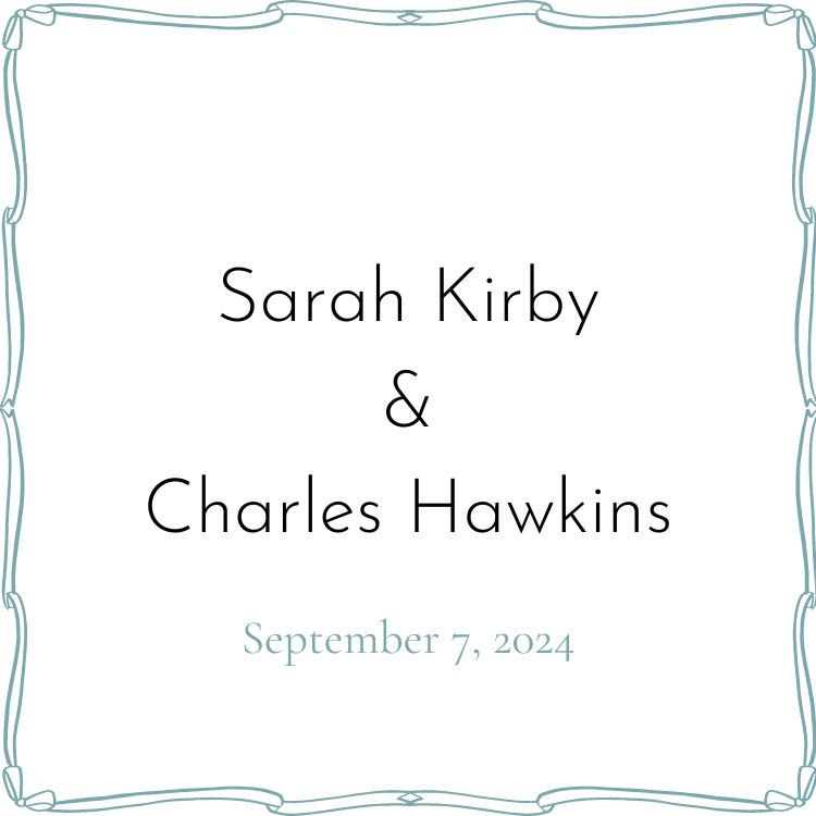Sarah Kirby & Charles Hawkins