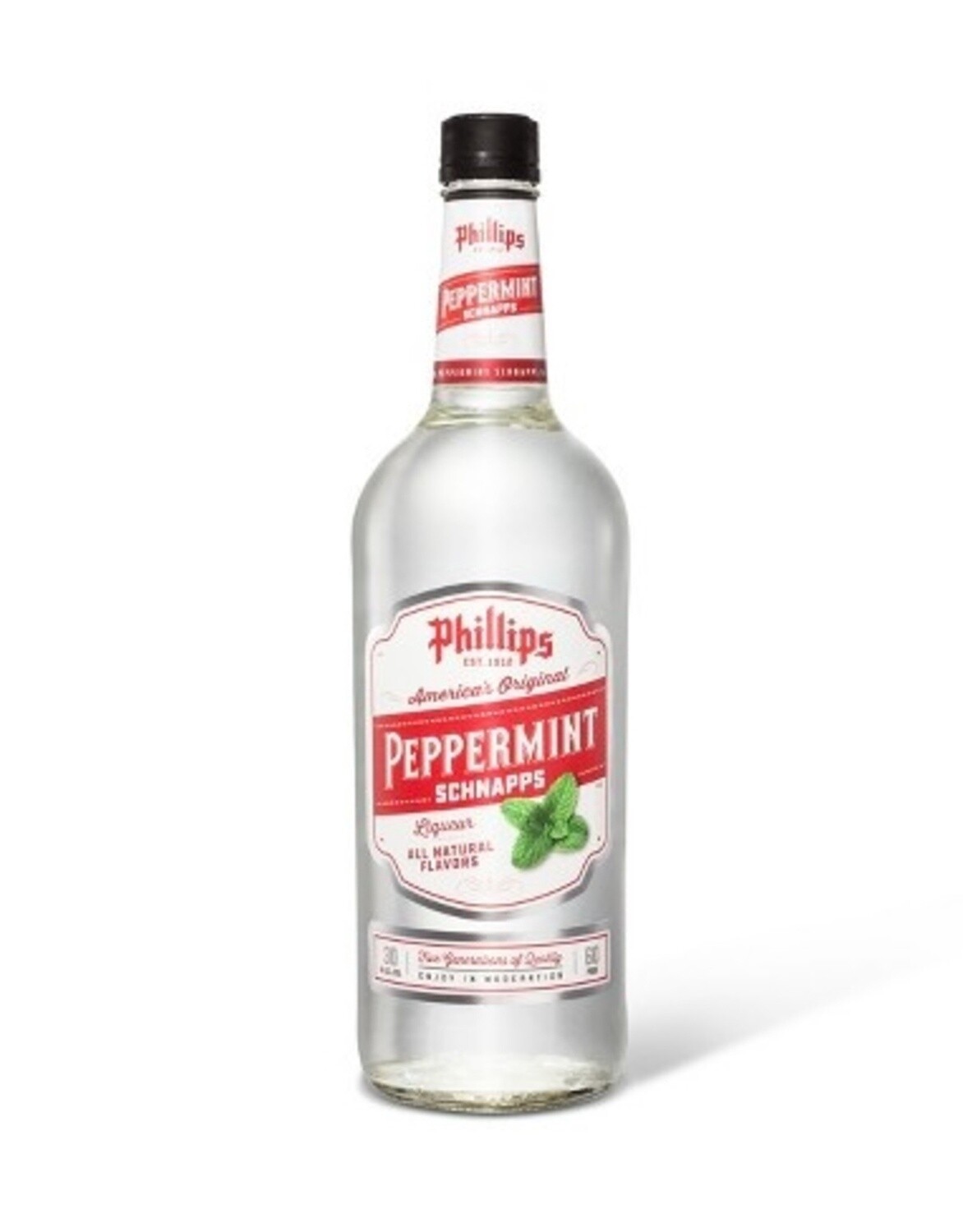 [1L] Phillips Peppermint Schnapps Liqueur