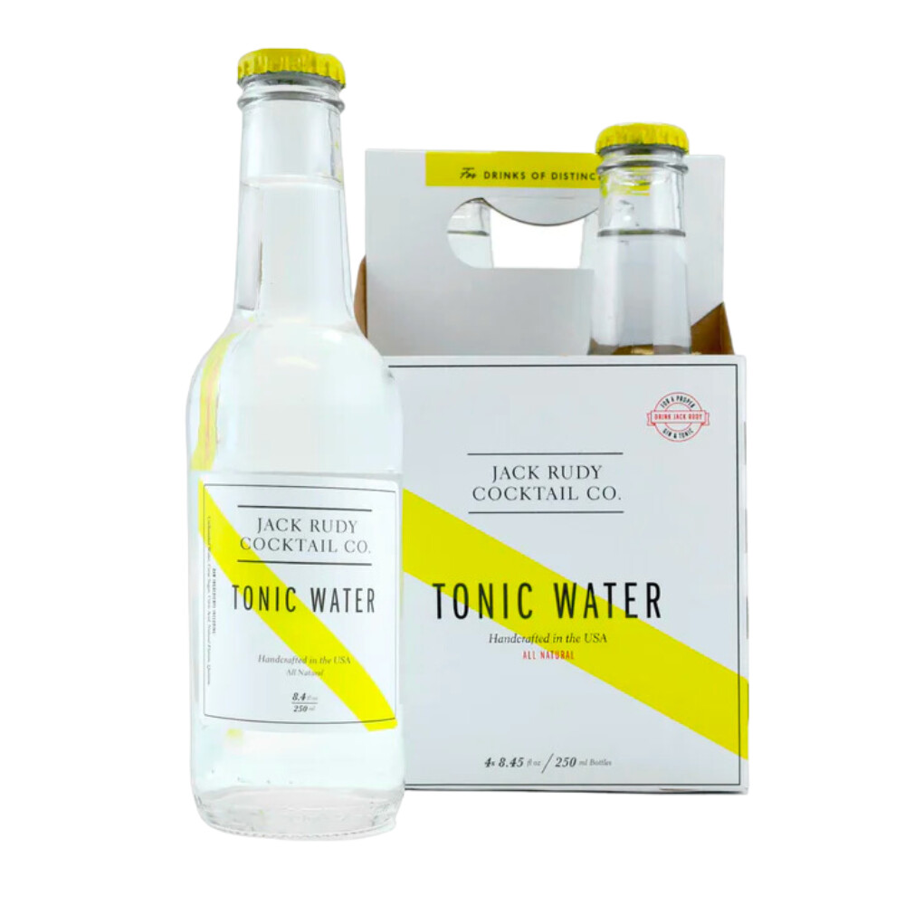[D] Jack Rudy Tonic Water 4pk Bottles