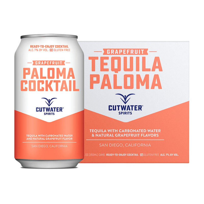 Cutwater Paloma Cocktail 4pk Cans