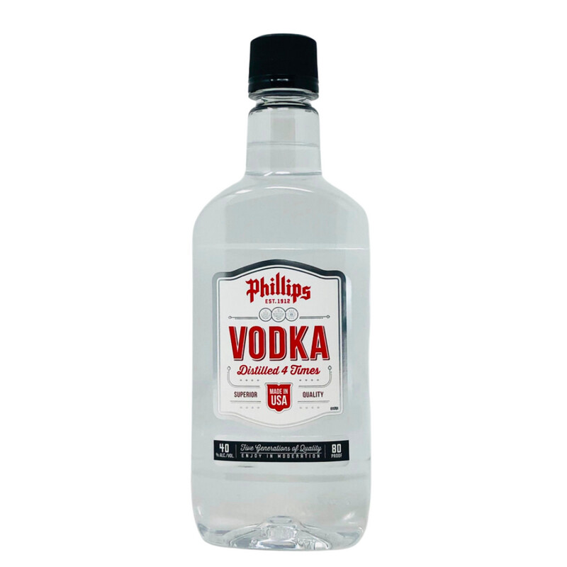 [TRAVELER] Phillips 80 Proof Vodka