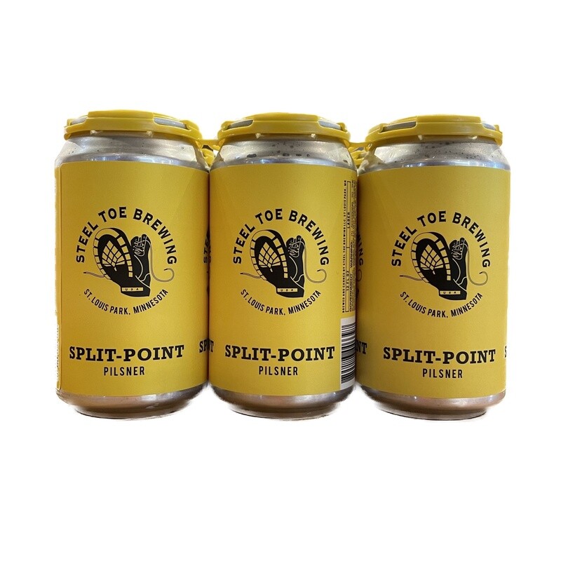 Steel Toe Split Point Pilsner 6pk Cans