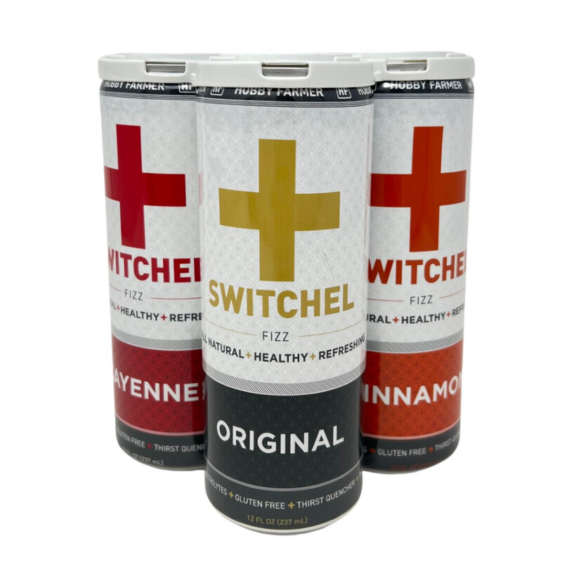 Hobby Farmer Variety Pack NA Switchel 4pk Cans