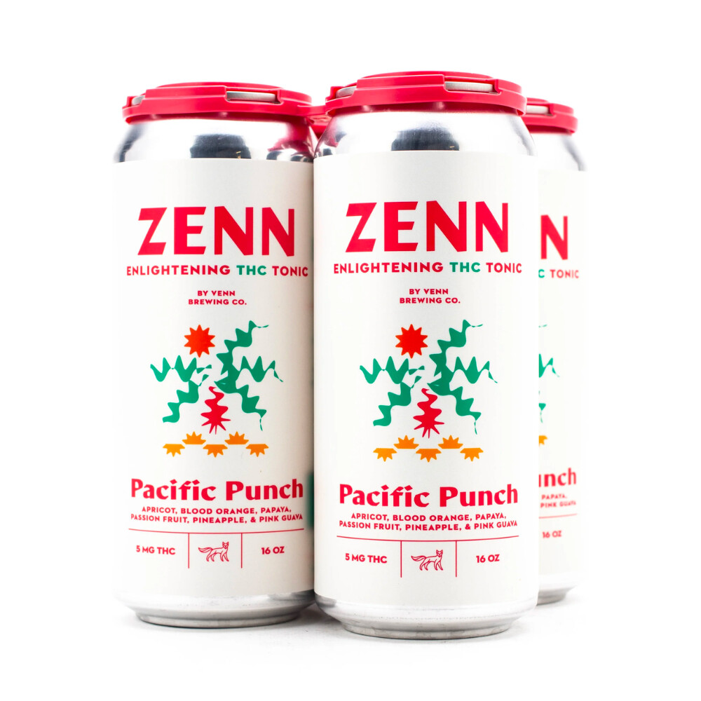 Venn Zenn Pacific Punch THC (5 MG) 4pk Can