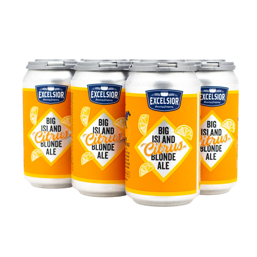 Excelsior Citrus Big Island Blonde Ale 6pk Can