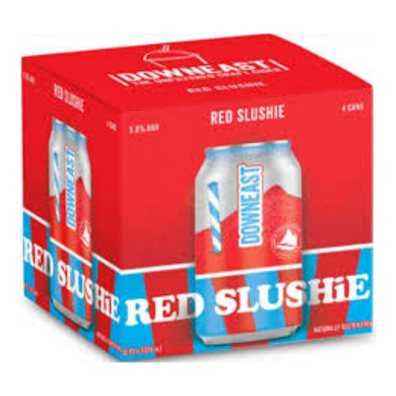 Downeast Red Slushie 4pk Can