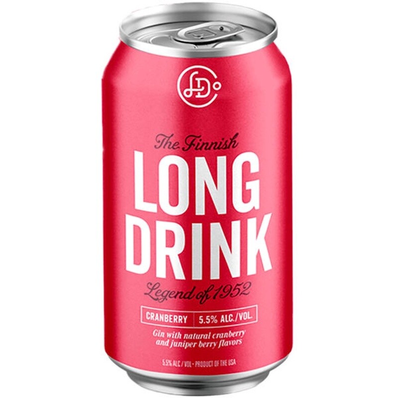 The Finnish Long Drink Cranberry 6pk Can