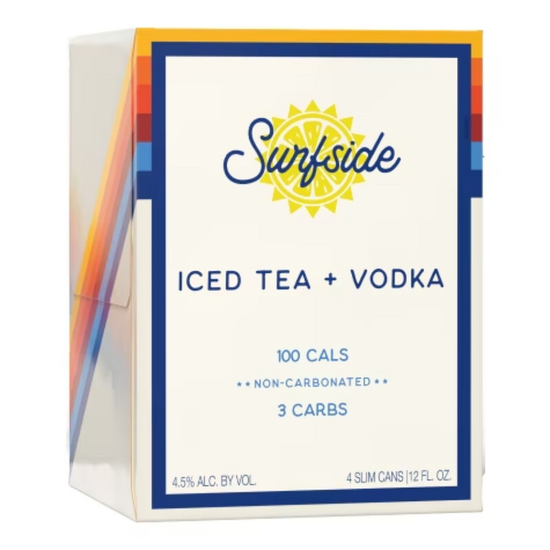 Surfside Iced Tea + Vodka 4pk Can