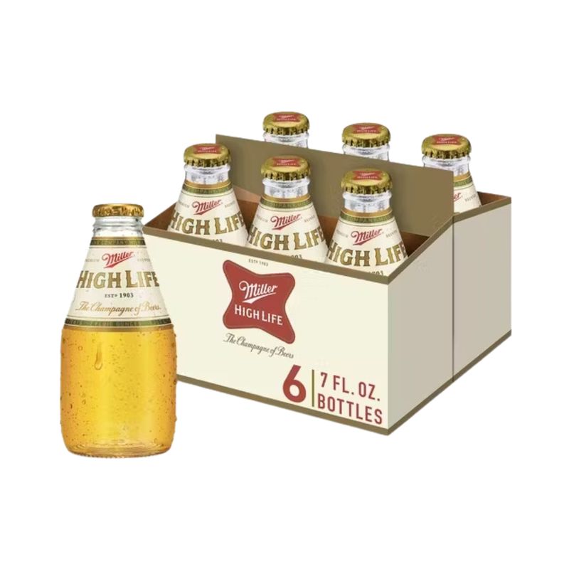 Miller High Life 7oz 6pk Bottles
