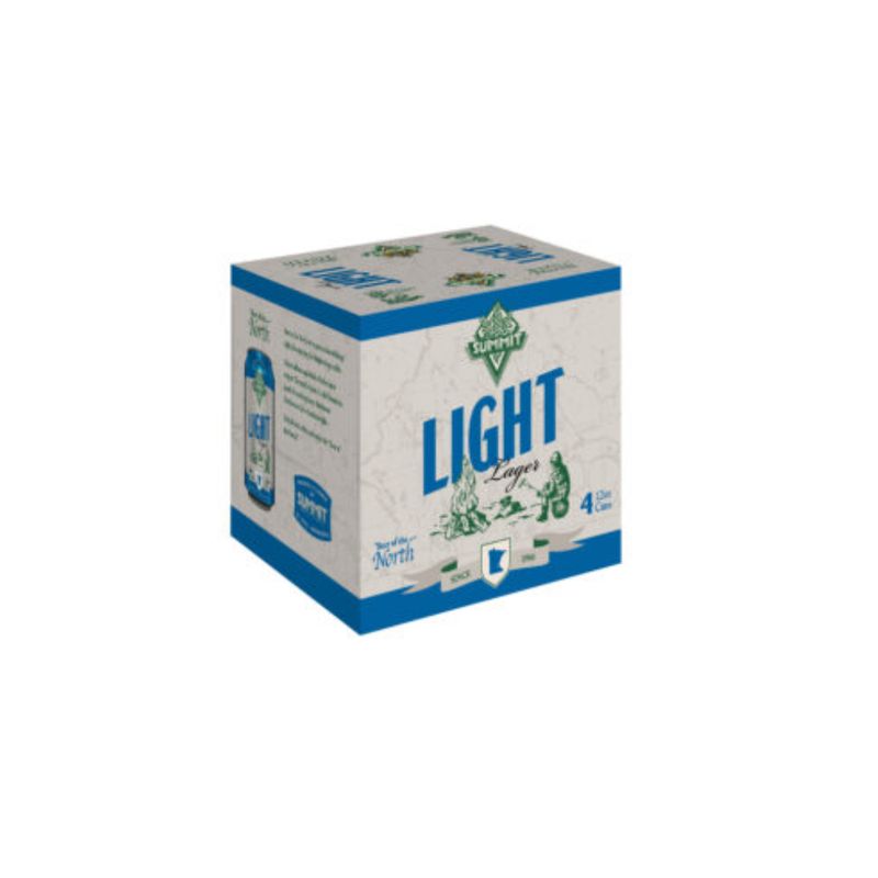 Summit Light Lager 12oz 4pk Can