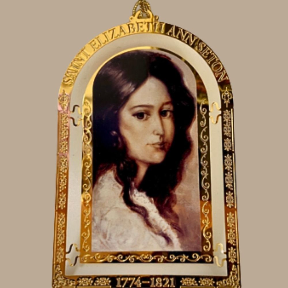 St. Elizabeth Ann Seton Portrait Ornament