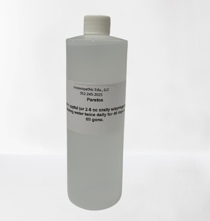Paratox Homeopathic All Natural Anti Parasitic for Horses, Cats, Dogs