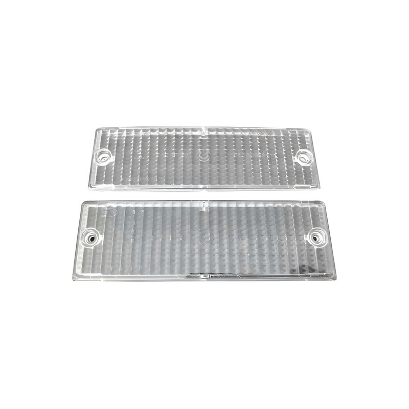 BMW E30 Late Model Clear Turn Signal Lens Set