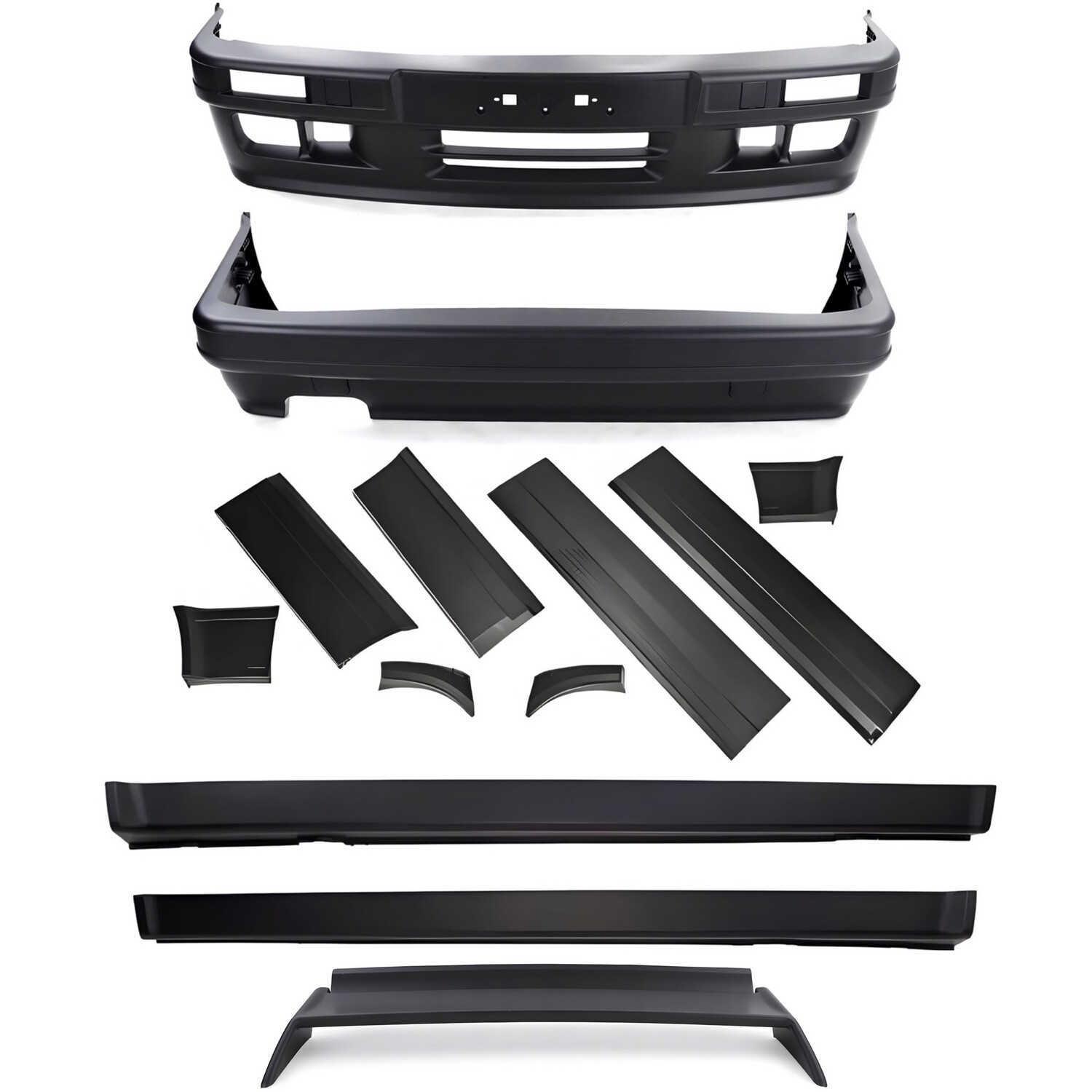 BMW E30 MTech 2 Complete Body Kit + DTM Rear Spoiler (Sedan)