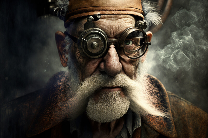 Steampunk Old Men