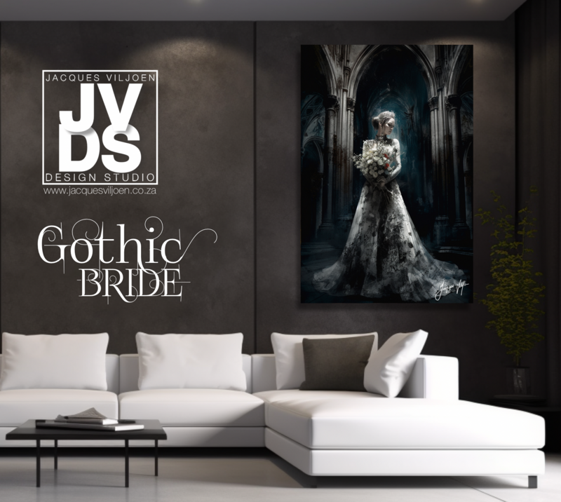 "The Gothic Bride" Canvas Collection