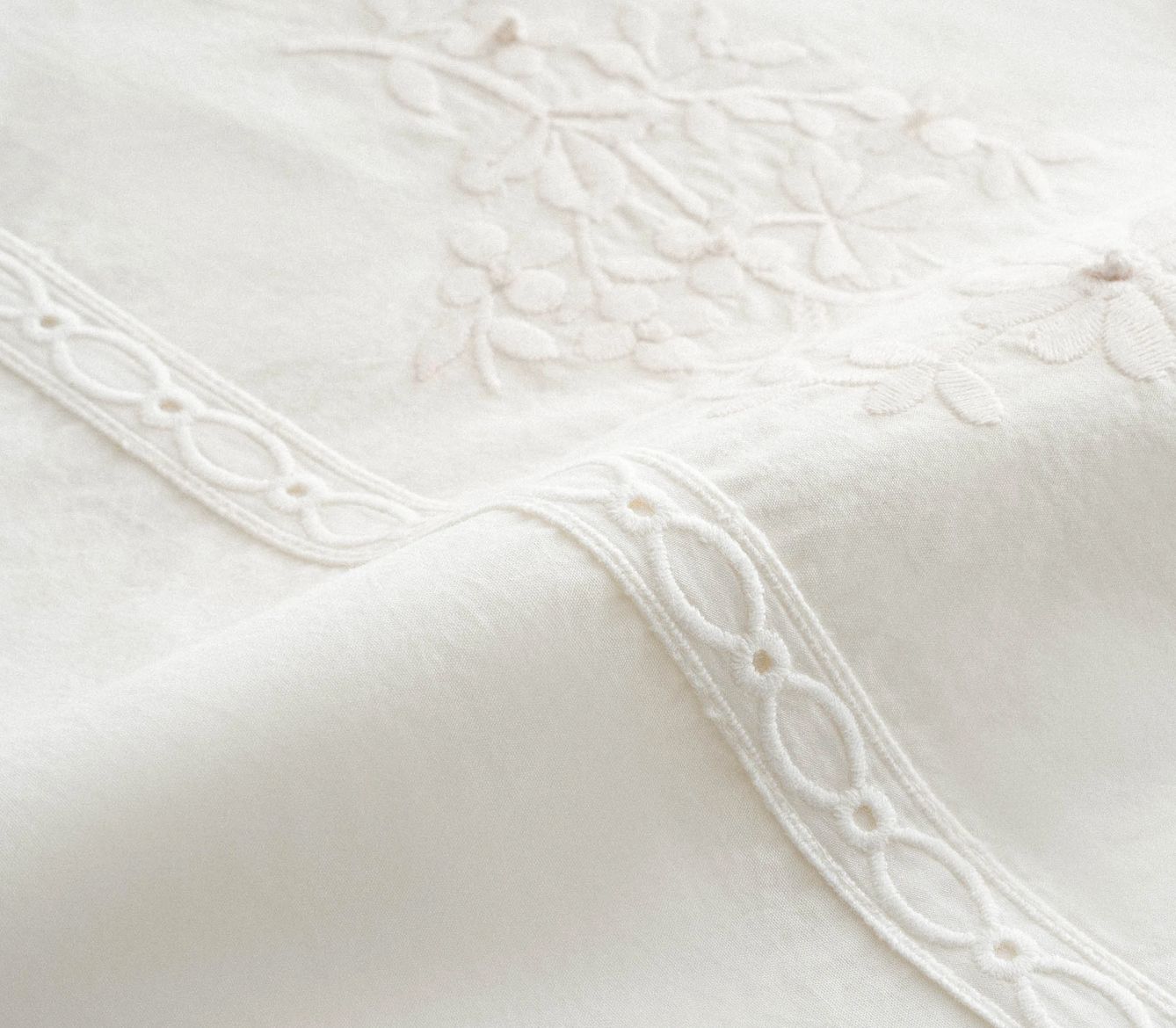 Ecocotton Elsa King Size Bedding Set Organic Cotton Cream – Salins Home ...