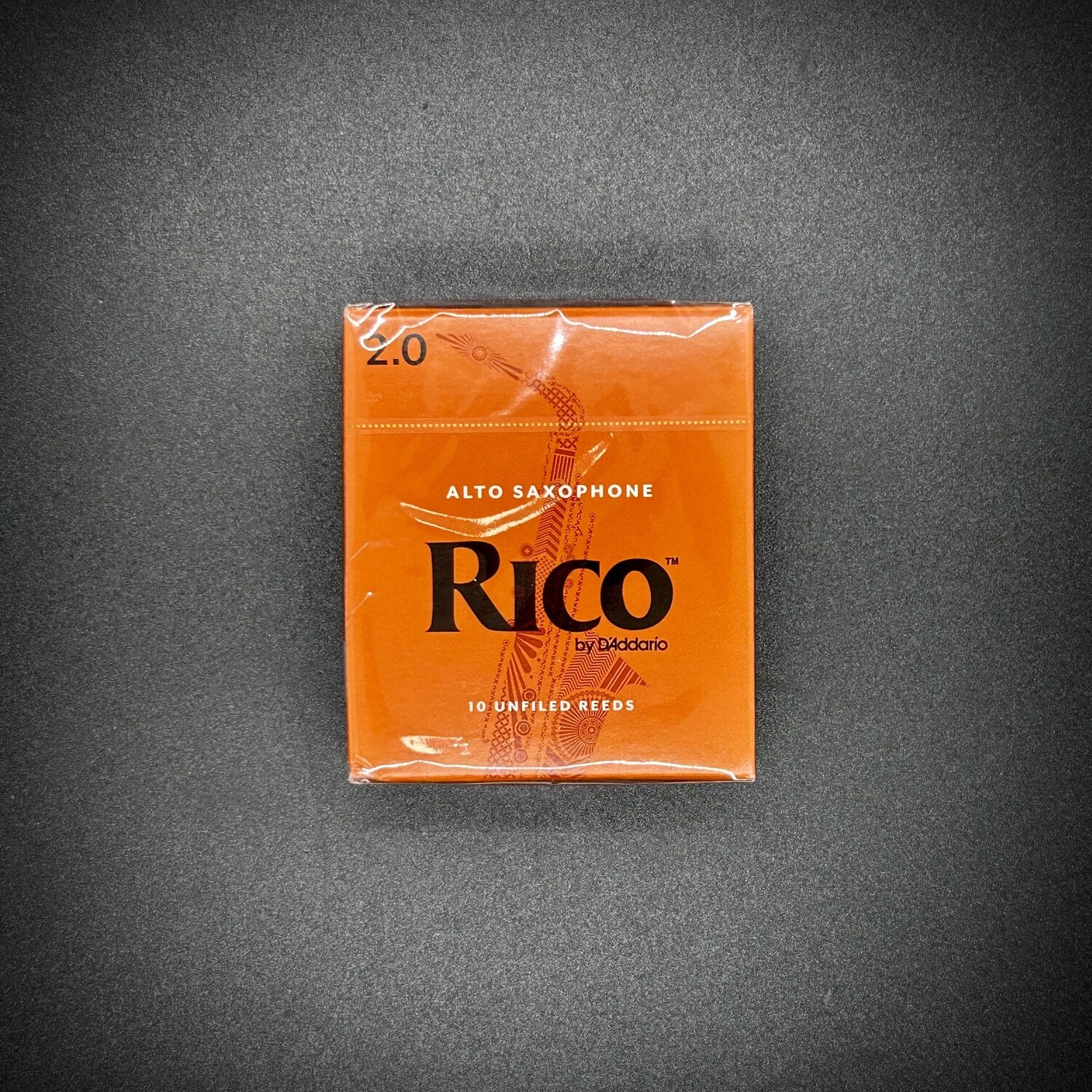 Rico 2.0 Alto Sax Unfiled Reeds - 10 pk